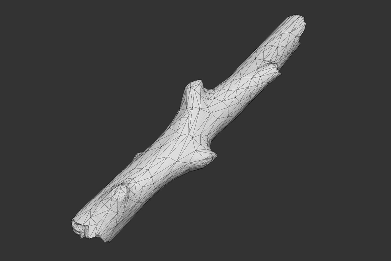 3D stick piece model - TurboSquid 1226295