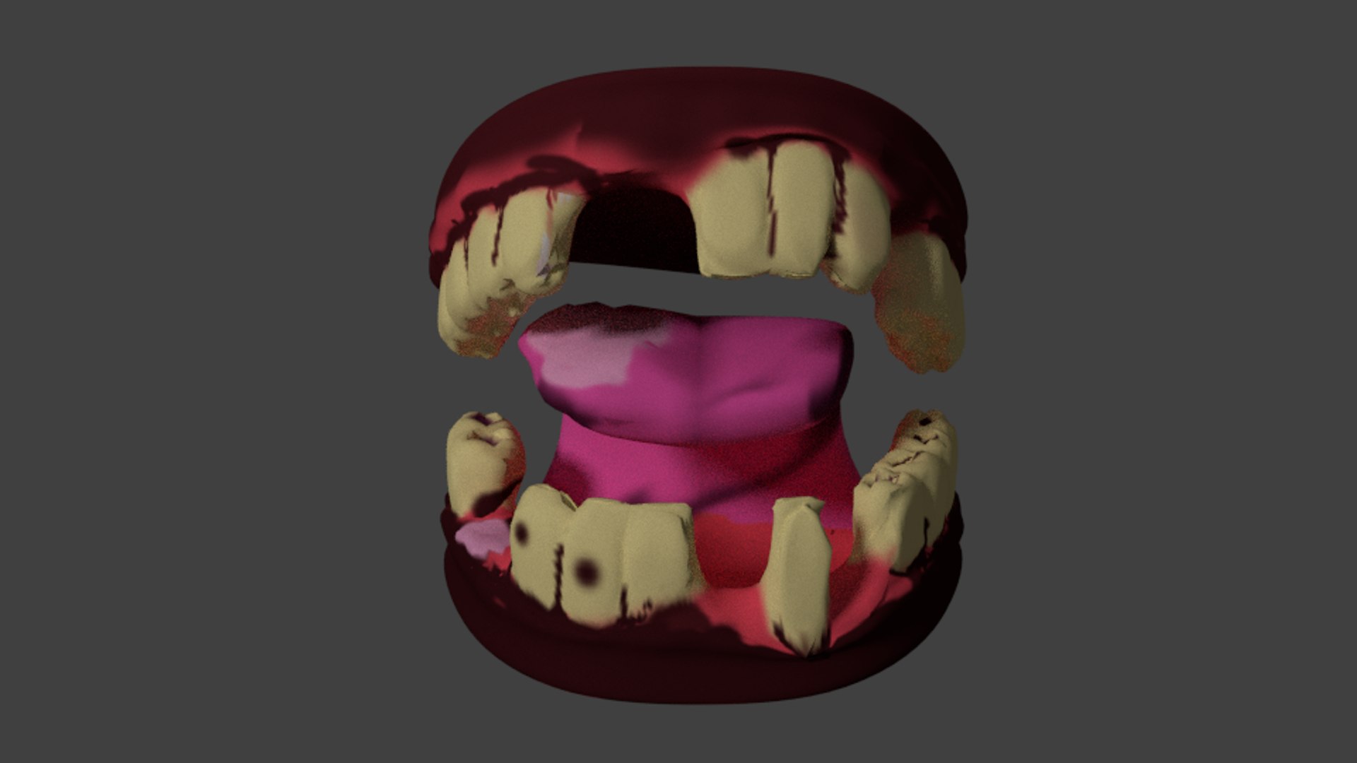Blender Rotten Teeth 3D Model - TurboSquid 1533893