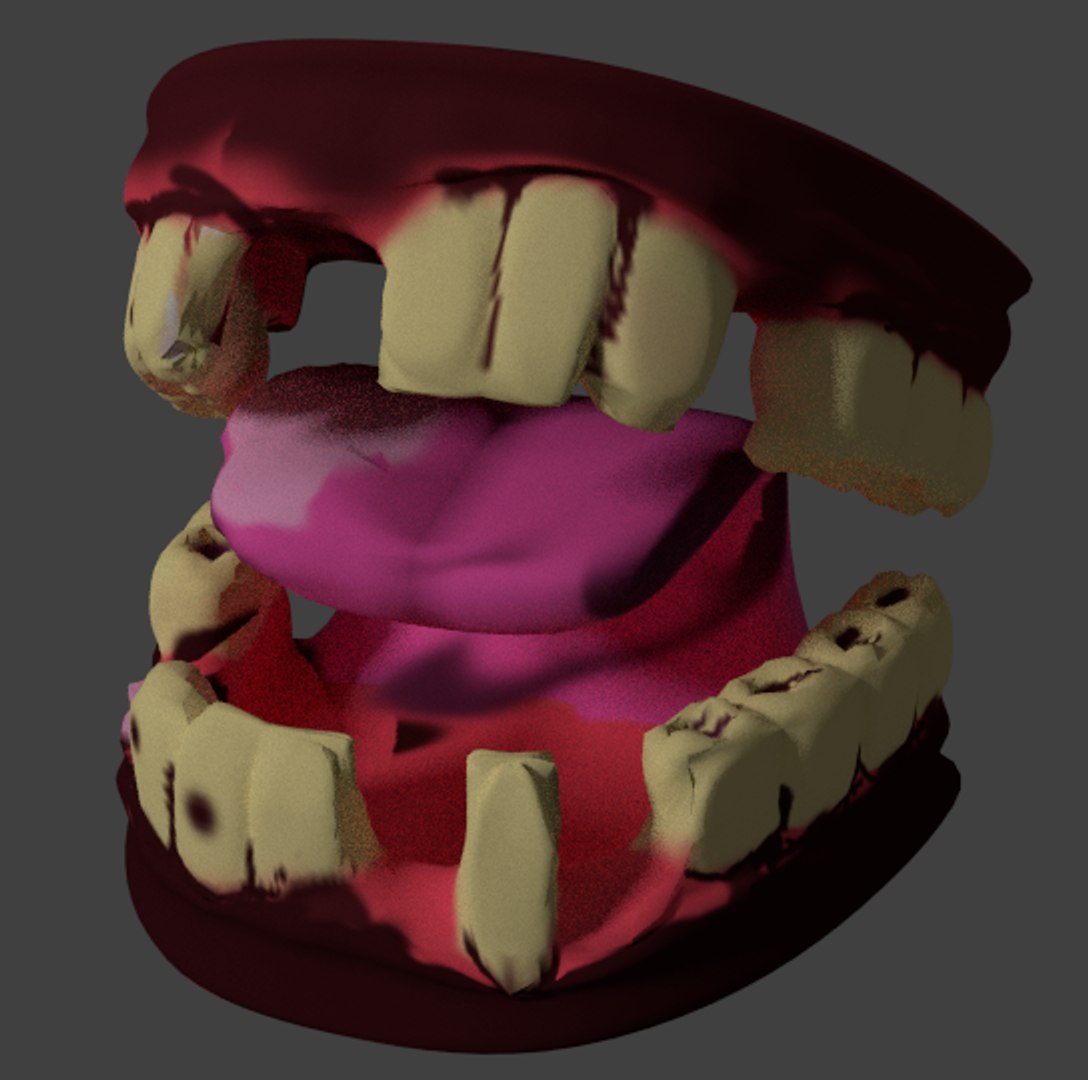 Blender Rotten Teeth 3D Model - TurboSquid 1533893