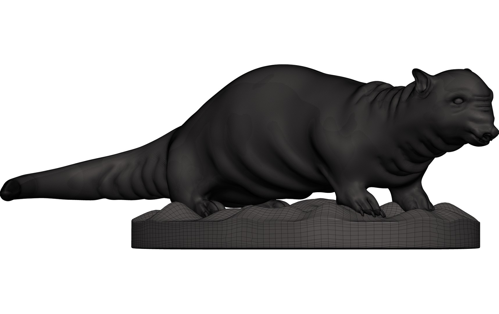 3D Otter Model - TurboSquid 1850449