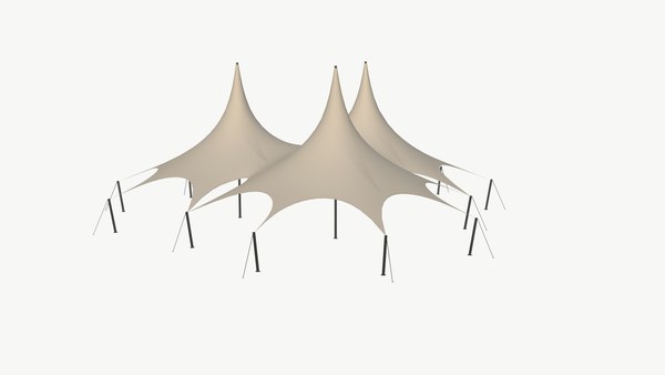 modelo 3d Diseño triple de estructura extensible - TurboSquid 2122821