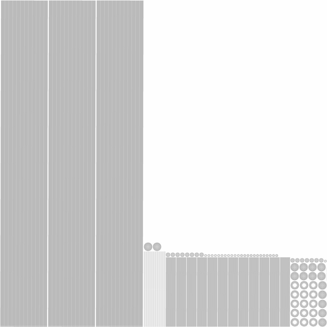 3D Tensile Structure Triple Design Model - TurboSquid 2122821