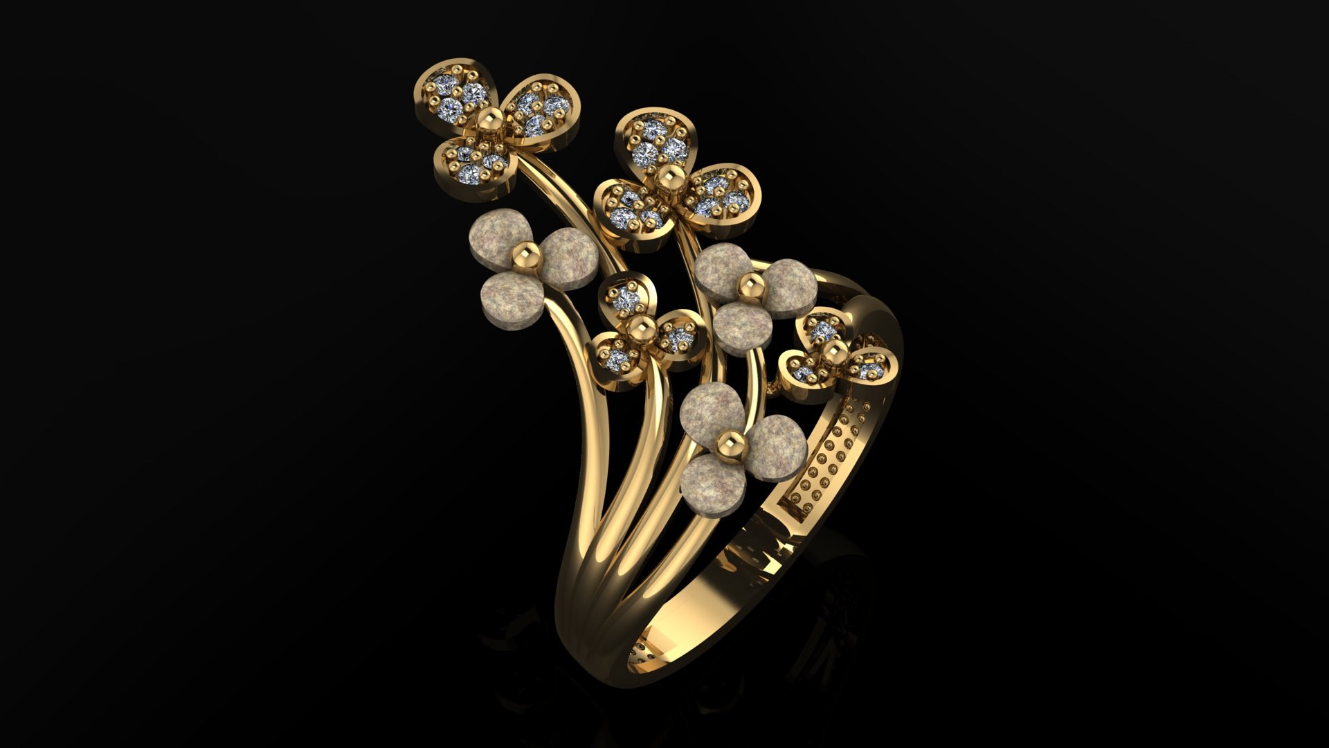 3D ring gold model - TurboSquid 1772450