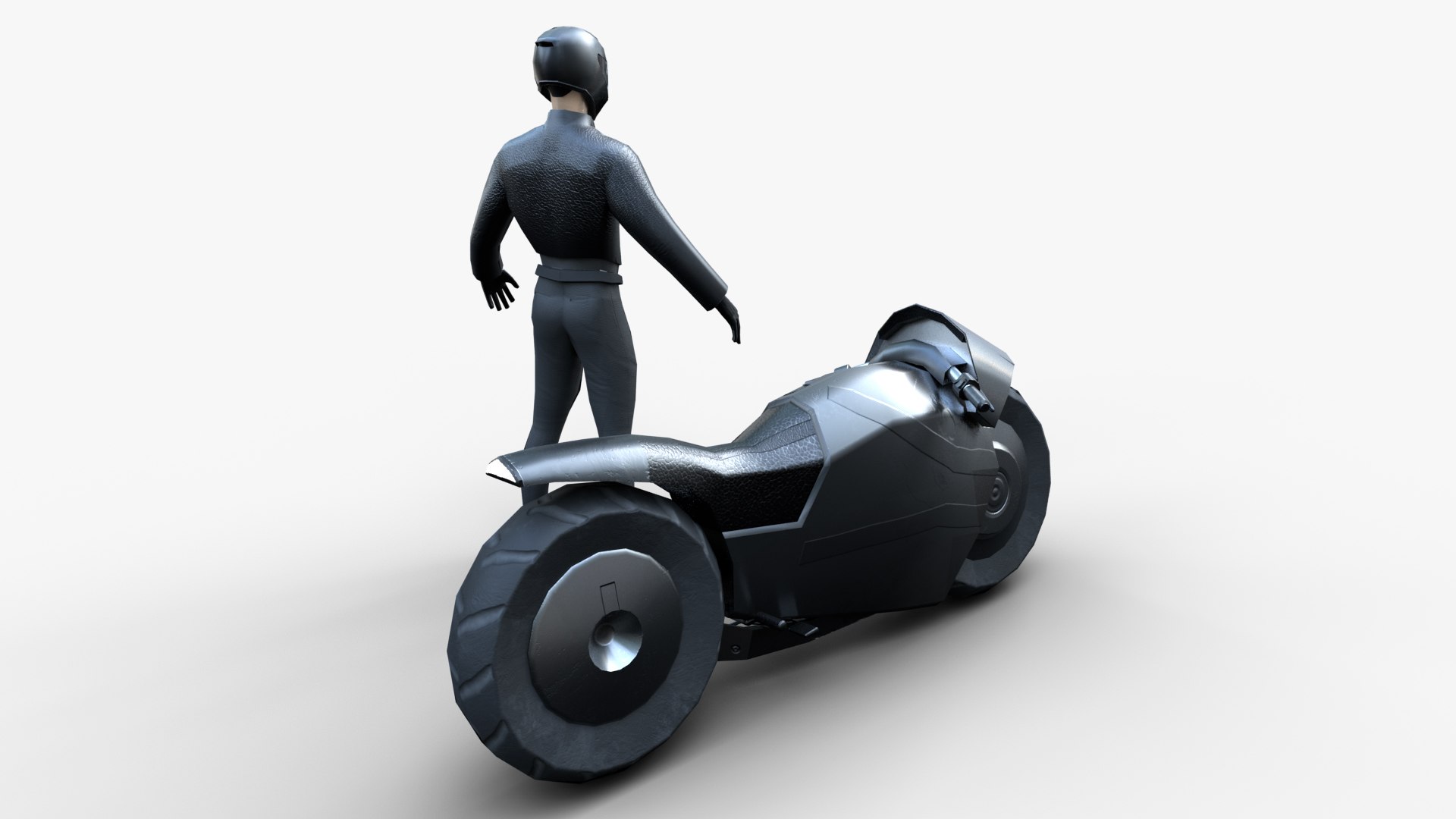 3D Rider And Bike - TurboSquid 1979801