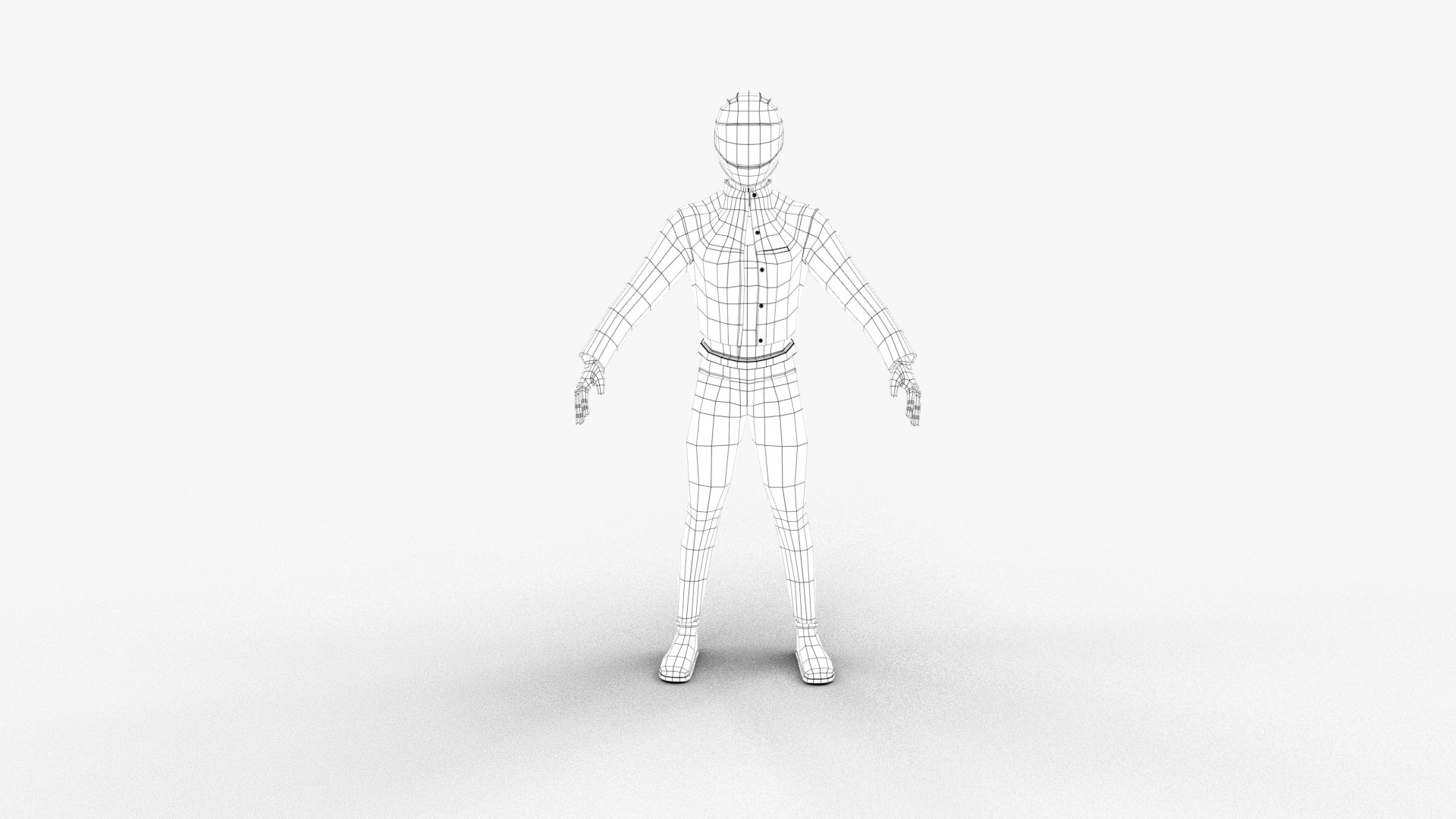 3D Rider And Bike - TurboSquid 1979801