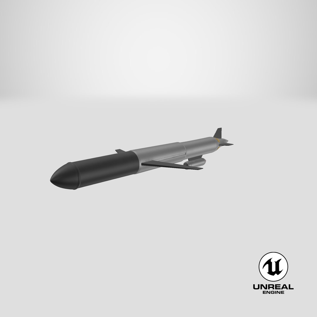 9m730 burevestnik - pbr model - TurboSquid 1387049