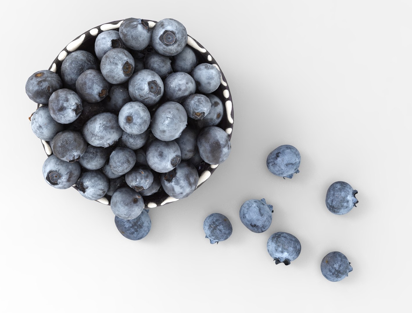 3D Blueberry - TurboSquid 1949363