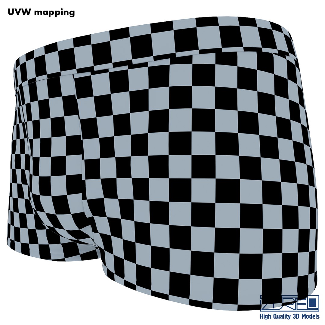 Boxer Briefs 3d Model