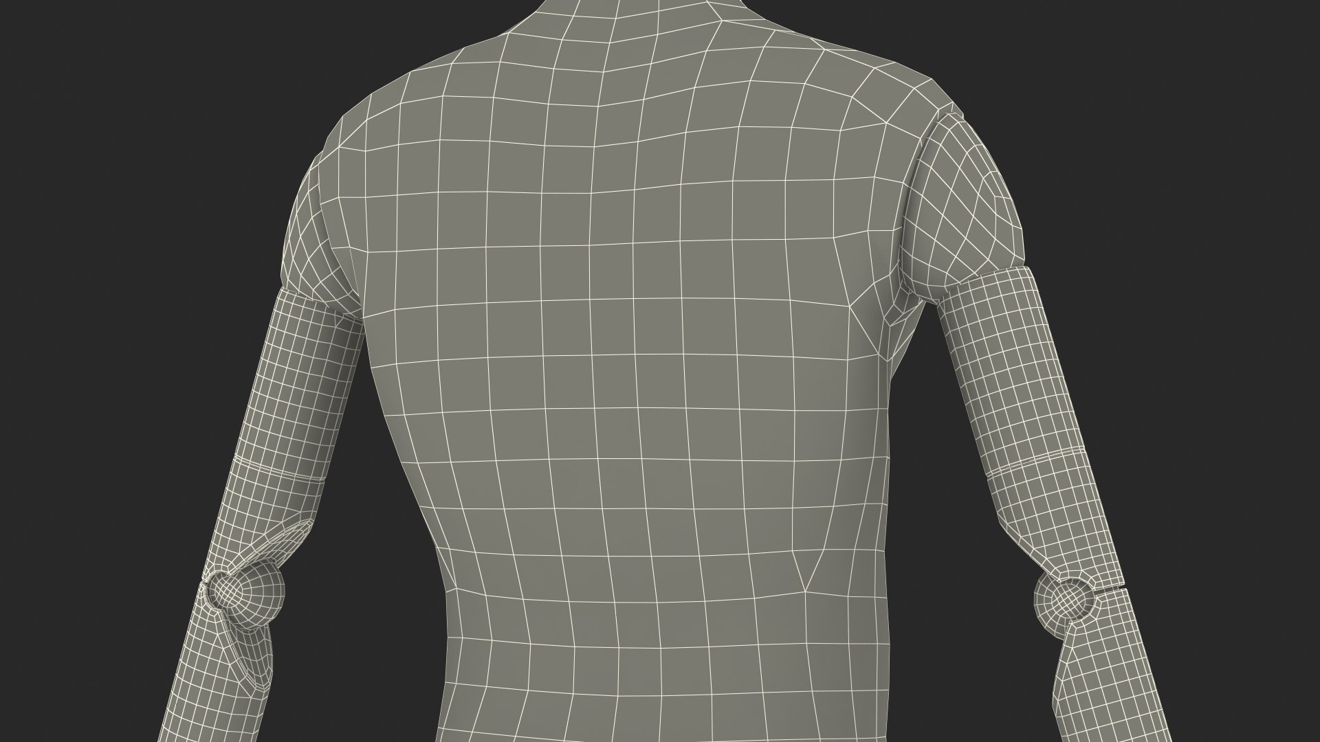 3D Male Flexible Half Body Mannequin Torso - TurboSquid 1855705