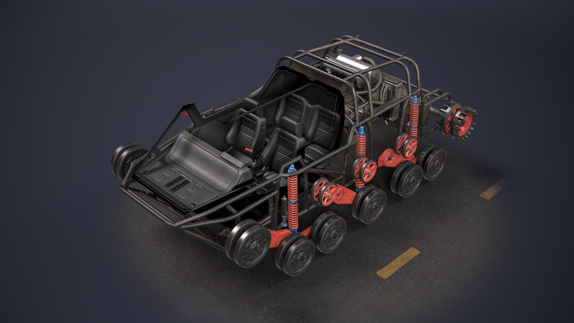 Ripsaw EV3-F4 PBR Model - TurboSquid 2354561