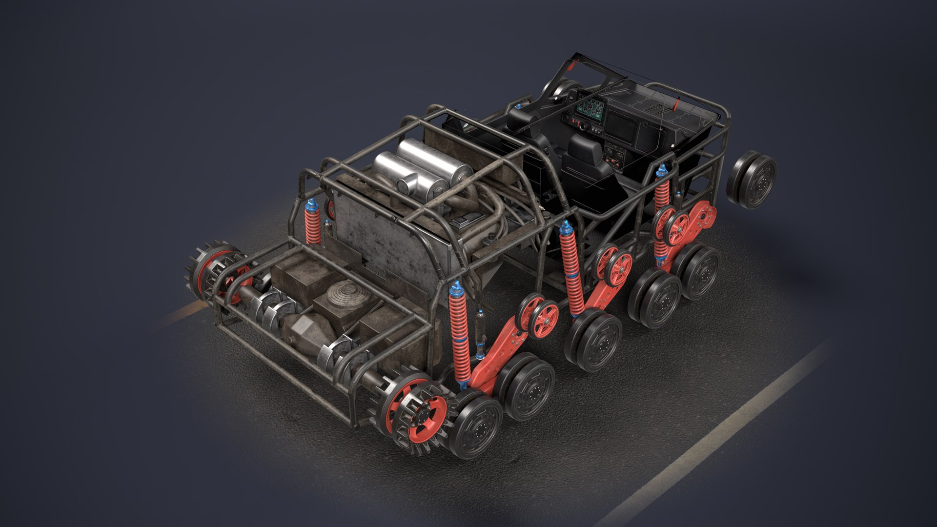 Ripsaw EV3-F4 PBR Model - TurboSquid 2354561