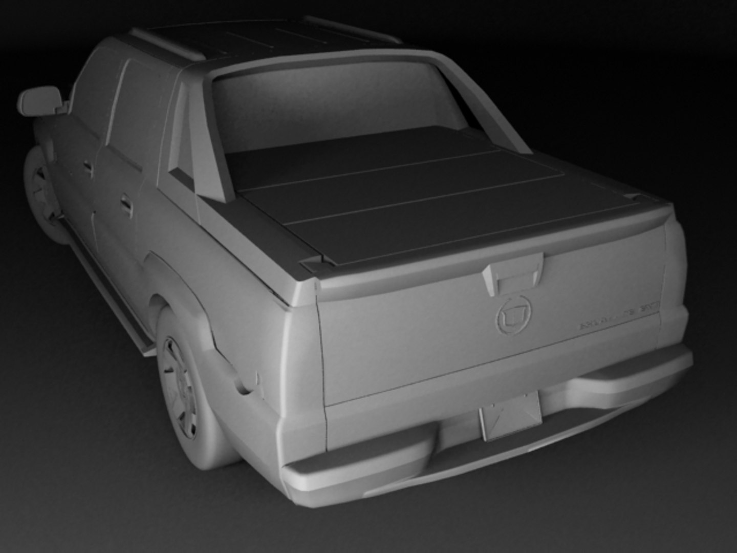 3d Model Cadillac Escalade Ext