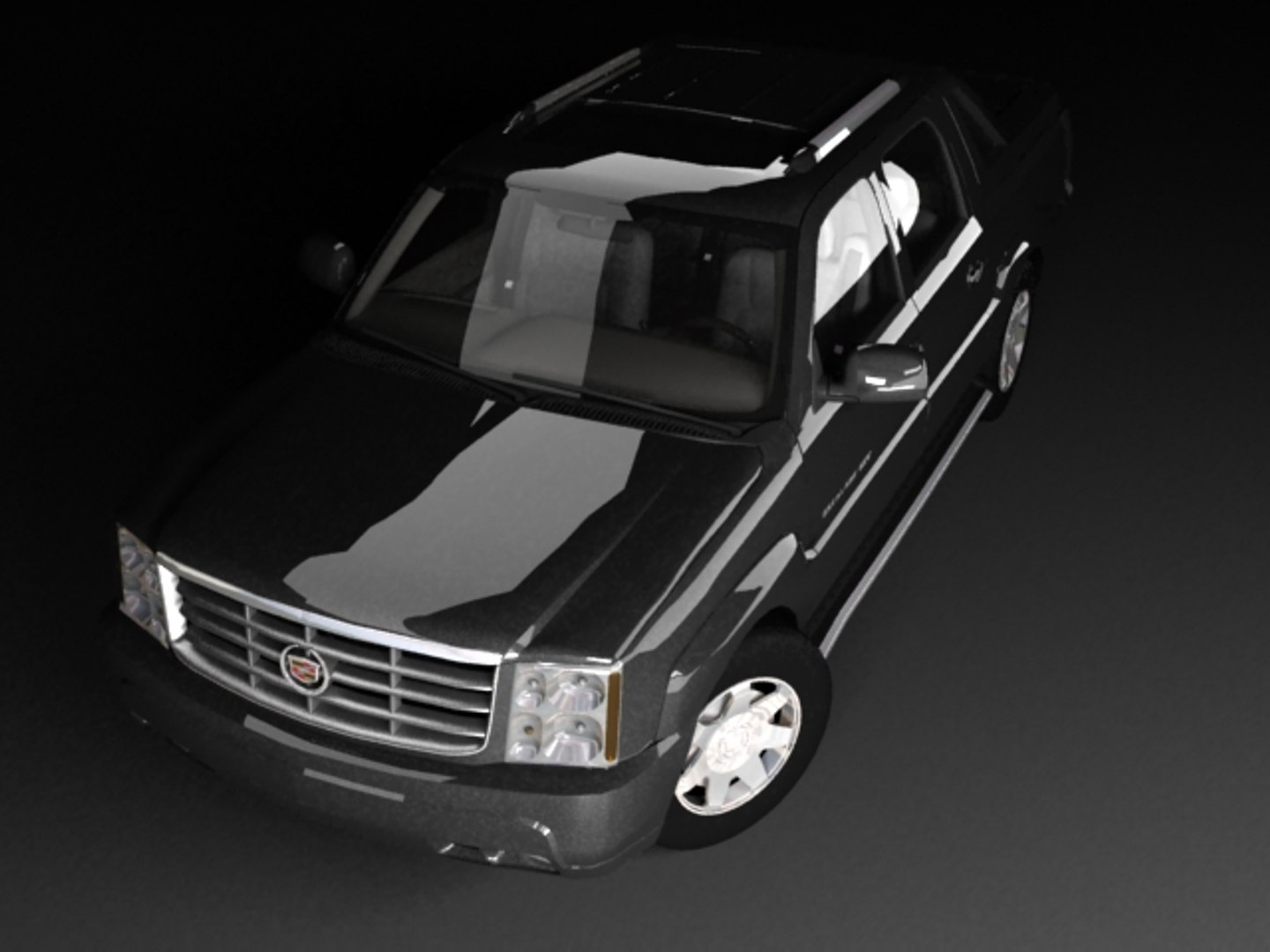 3d Model Cadillac Escalade Ext