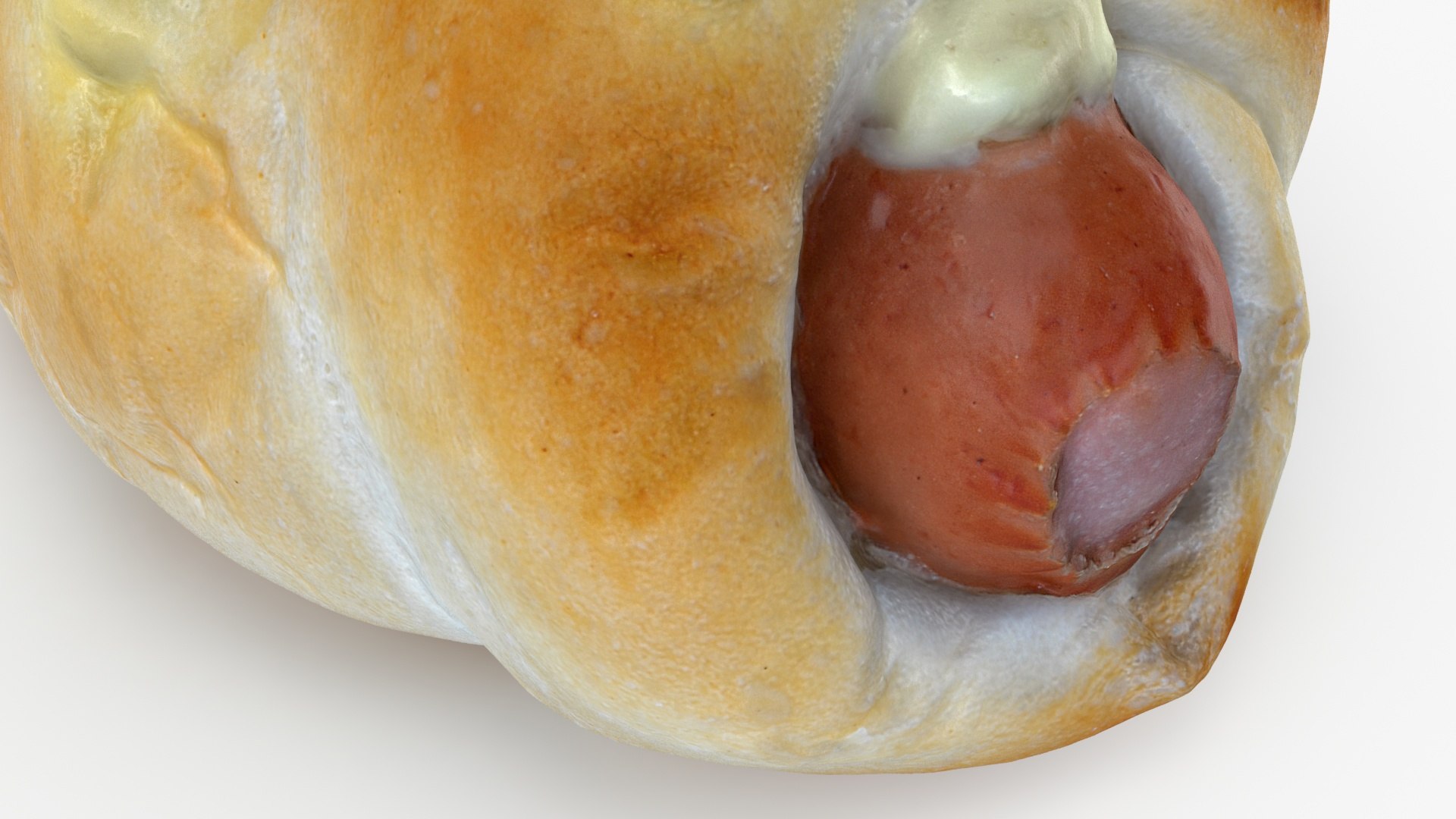 Sausage Bun Model - TurboSquid 2131975