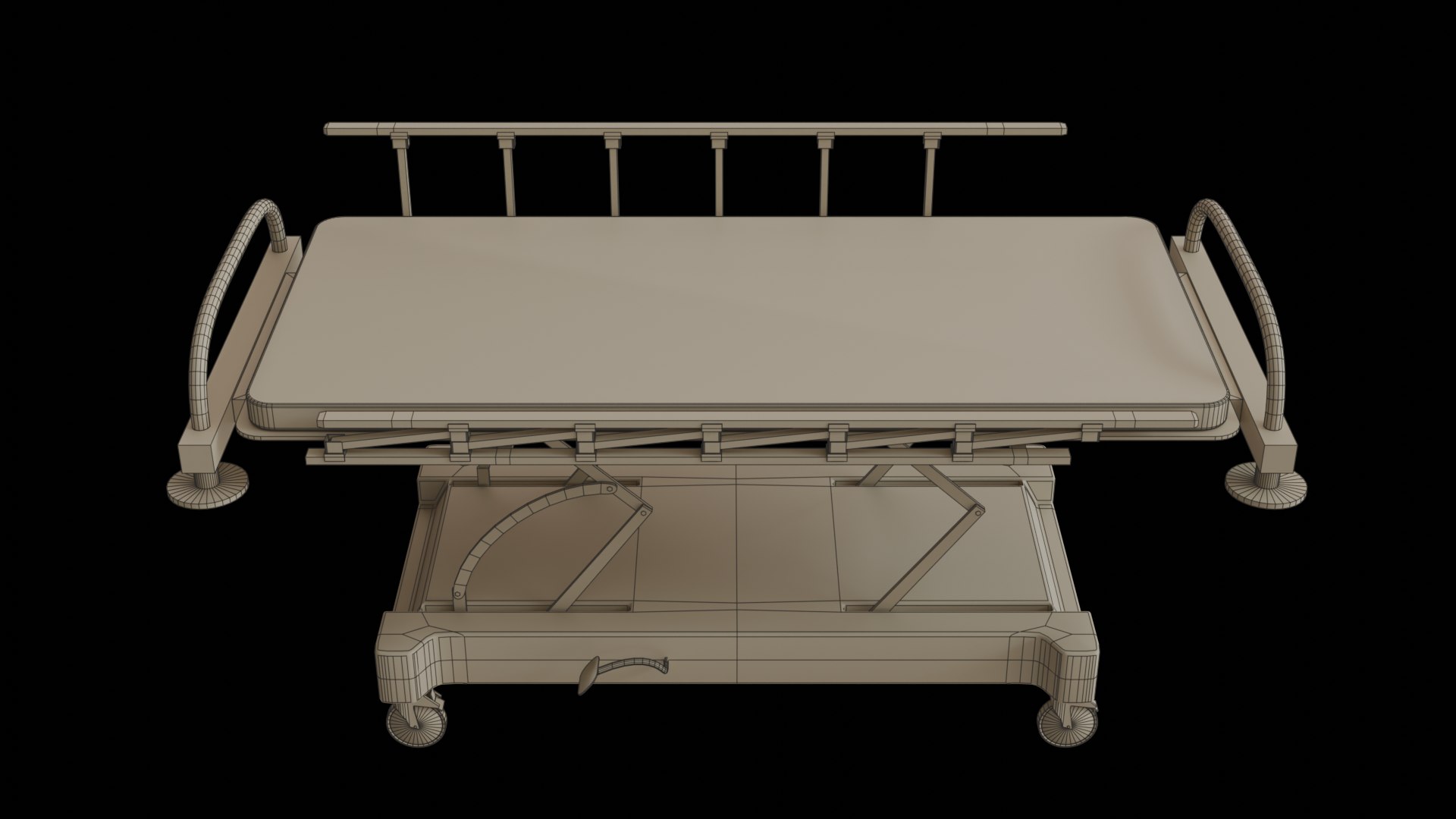 3D Model Stretcher - TurboSquid 2437463