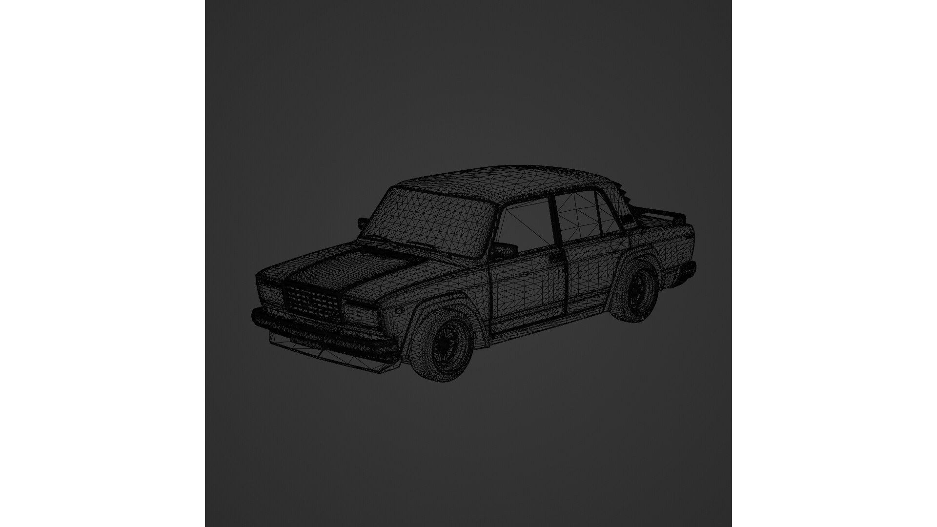 VAZ 2107 Tuned 2004 model - TurboSquid 2053014