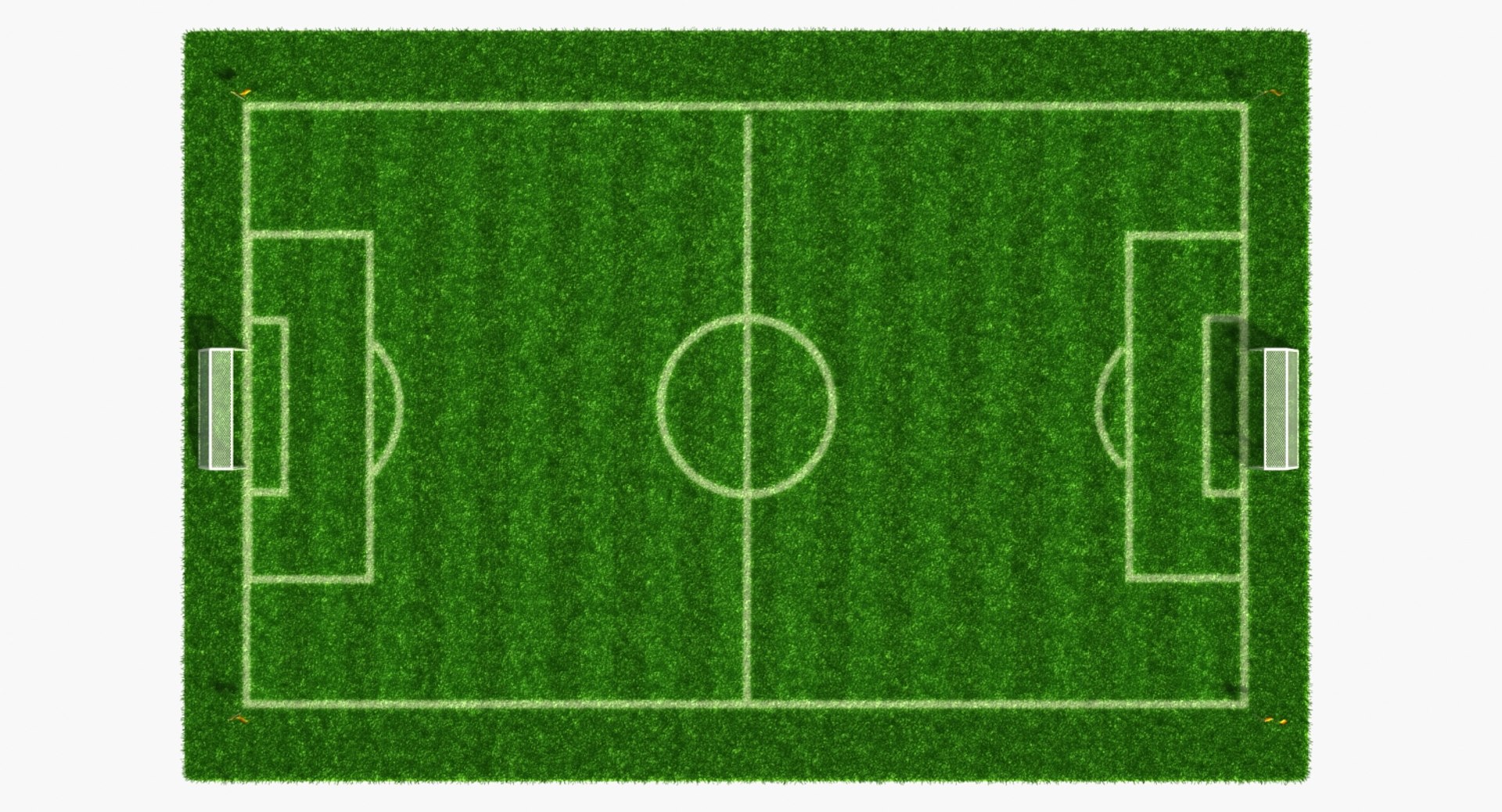 3d Soccer Field Model