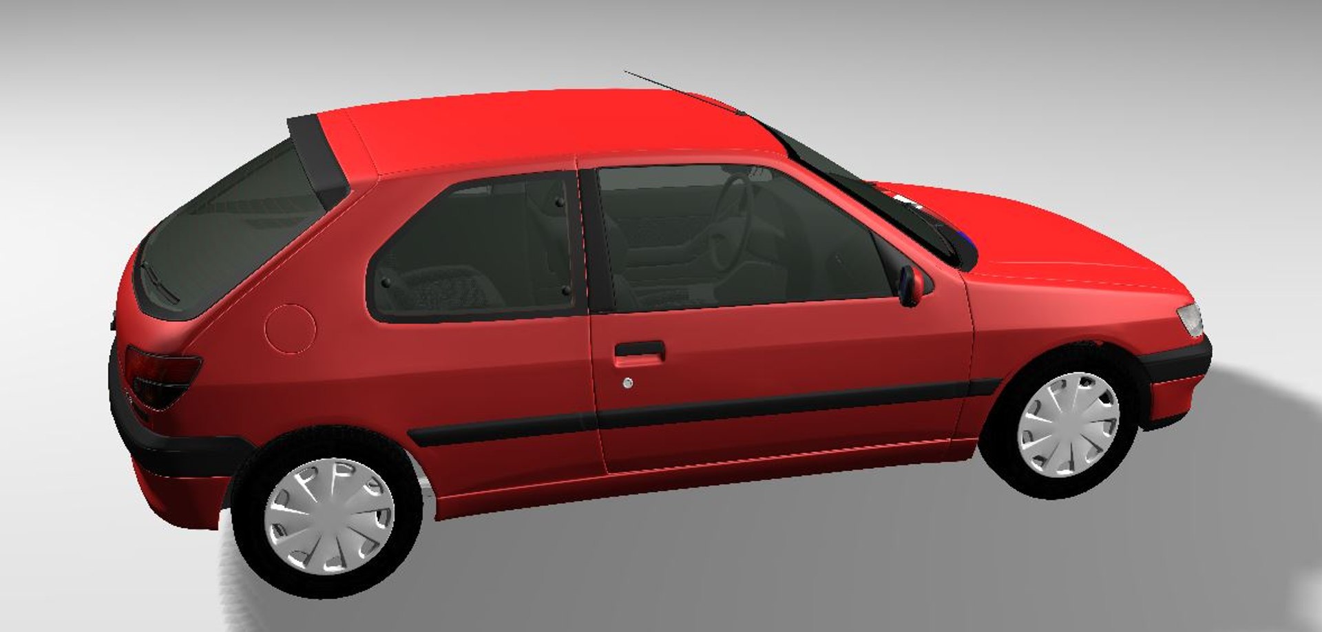 Peugeot 306 Generation 1 3D - TurboSquid 1623223