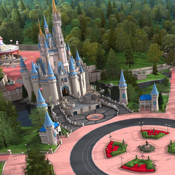 Castle 3D Models for Download | TurboSquid