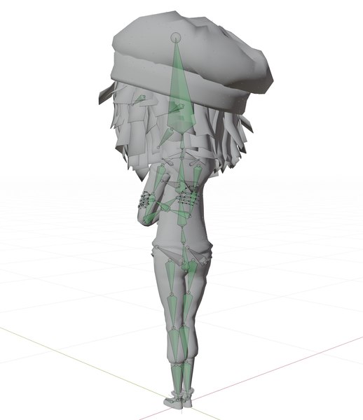 3D snow character girl - TurboSquid 1681300