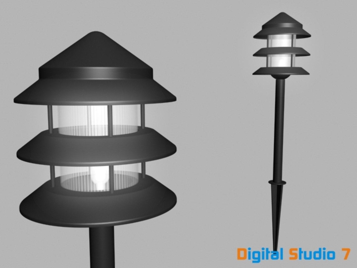 Max 3 Tier Landscape Light