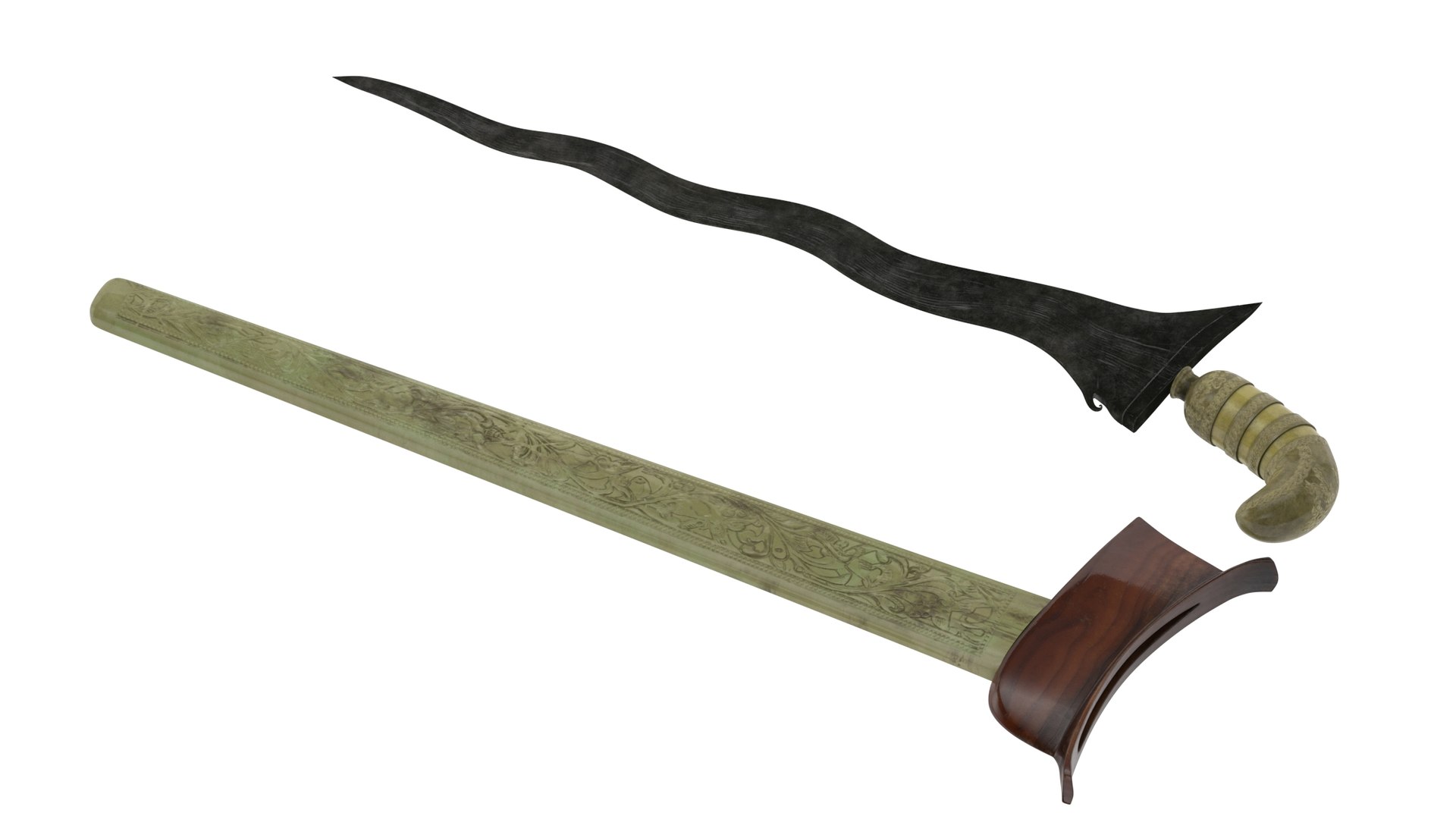 Kris Sword Model - TurboSquid 1748321