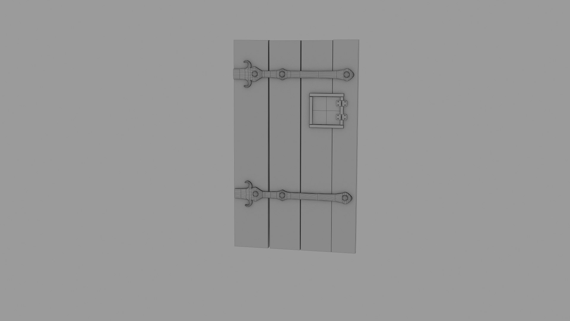 Medieval Door 3D Model - TurboSquid 2059935