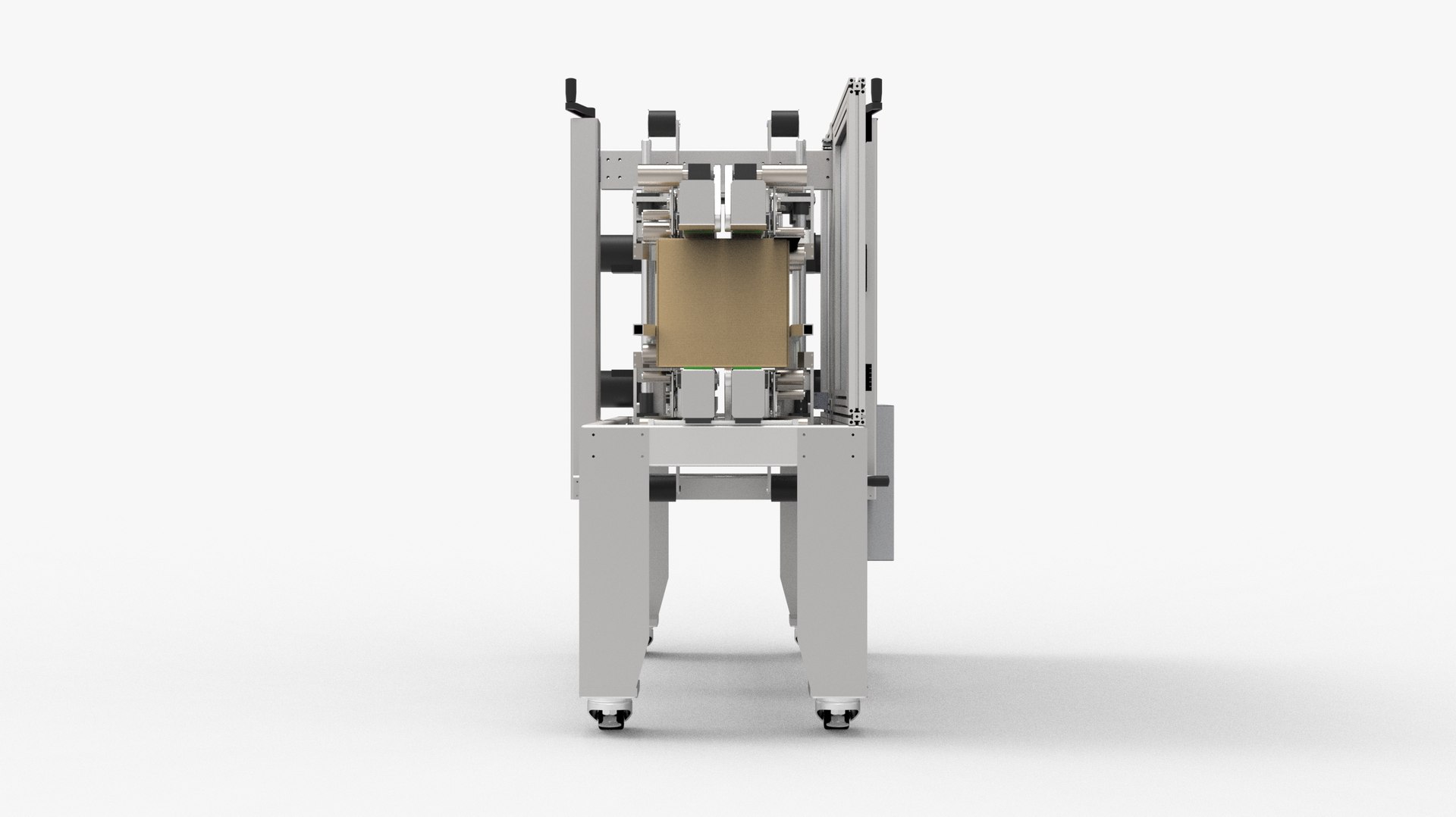 3D Fully Automatic Box Corner Sealing Machine Model - TurboSquid 1882774