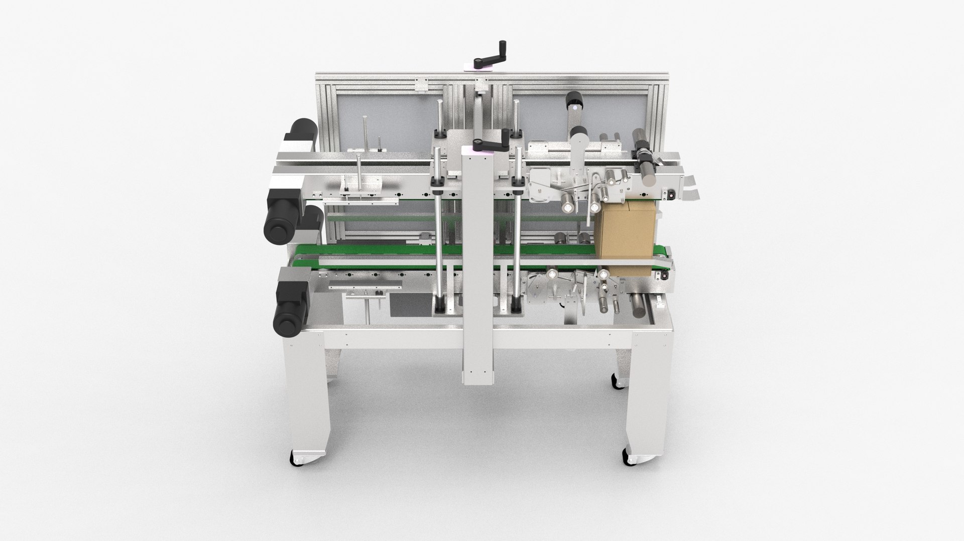 3D Fully Automatic Box Corner Sealing Machine Model - TurboSquid 1882774