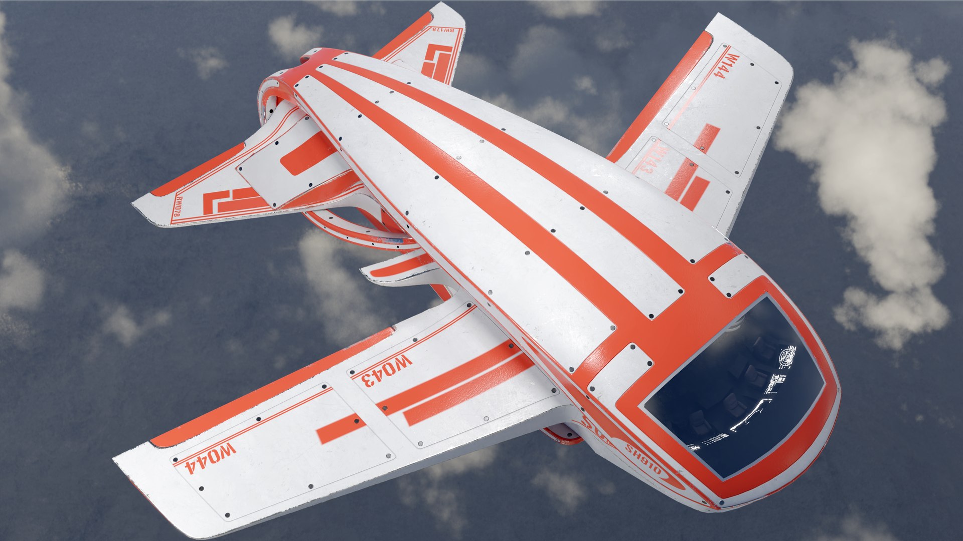 3D Aircraft Air Model - TurboSquid 1599698