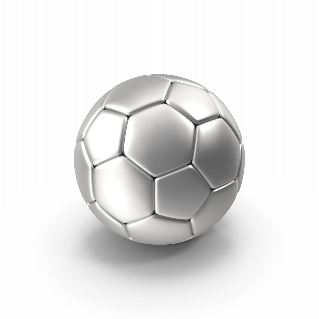 3D Model Ball Silver - TurboSquid 2318542