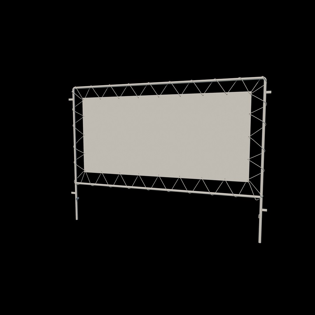 3D Advertising Banner 3D Model Model - TurboSquid 2401716