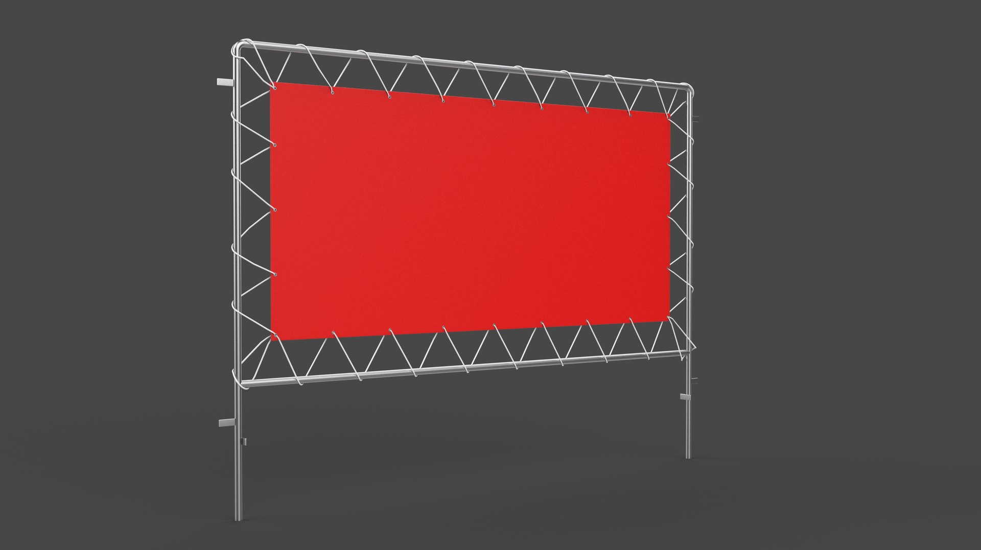 3D Advertising Banner 3D Model Model - TurboSquid 2401716
