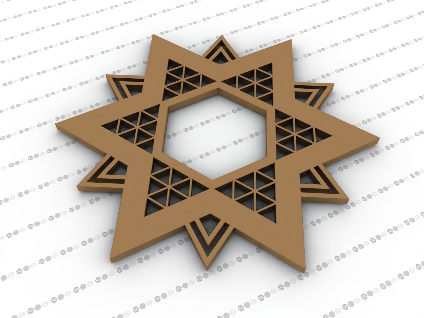 Star David 3D - TurboSquid 1429598