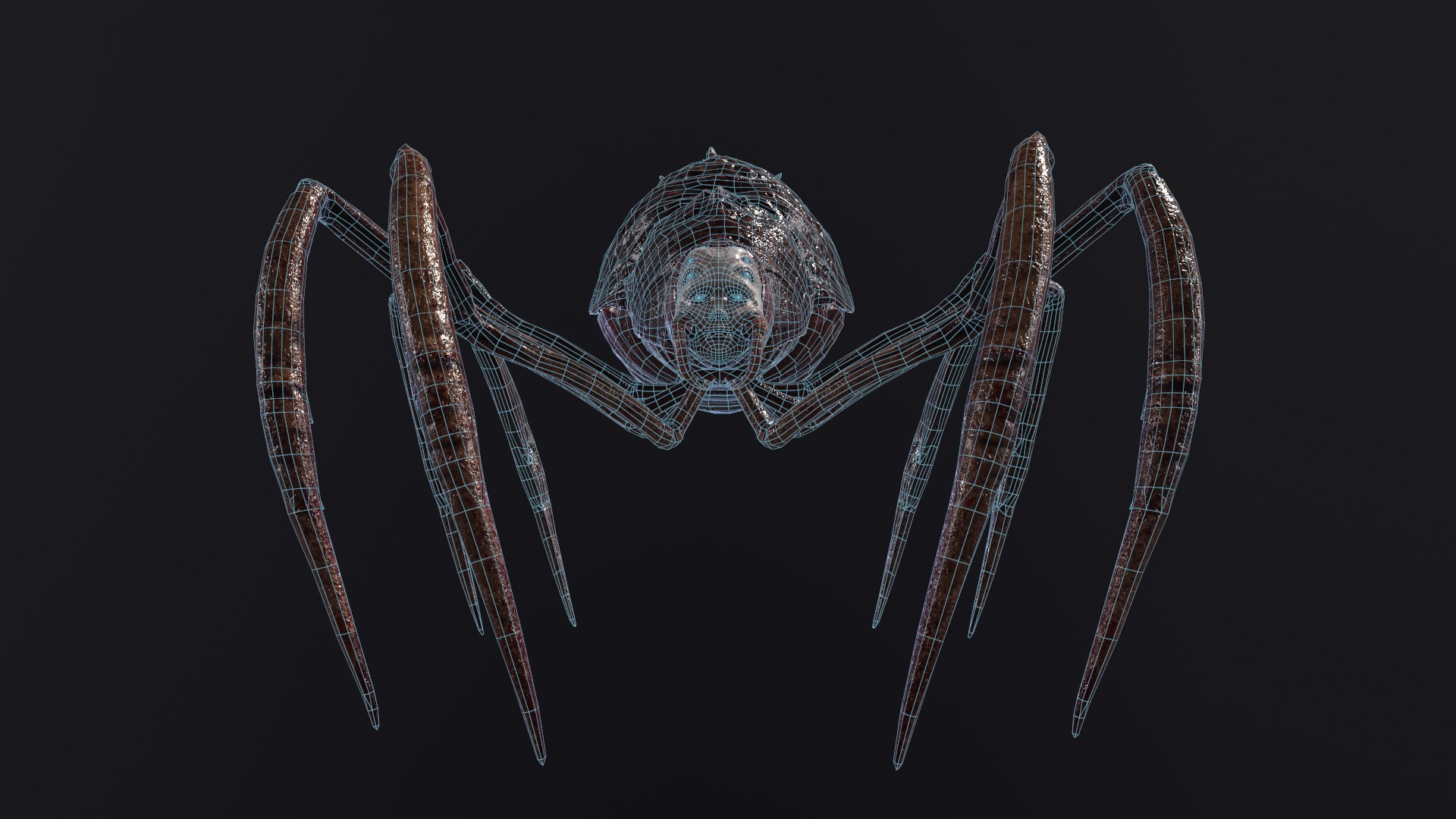 3D Model Monster Spider - TurboSquid 1756073