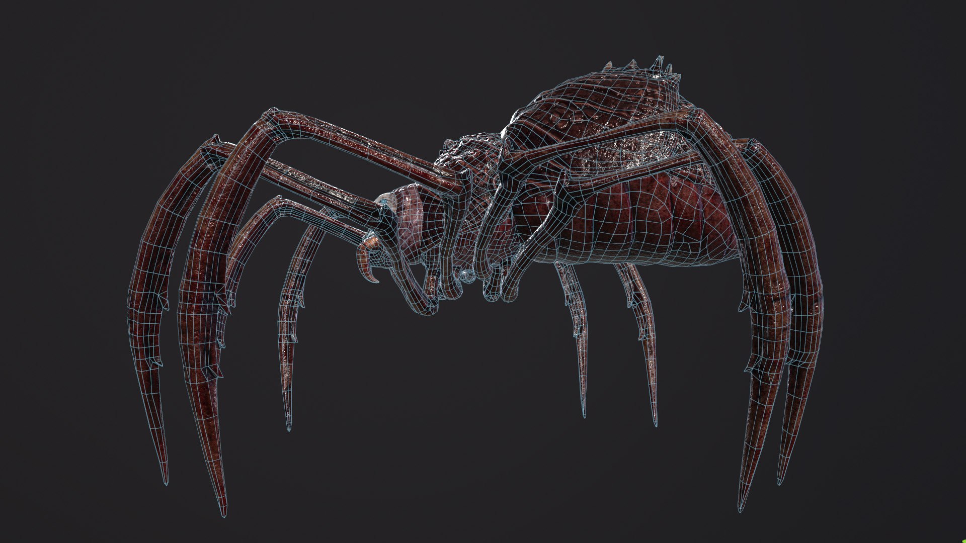 3D Model Monster Spider - TurboSquid 1756073