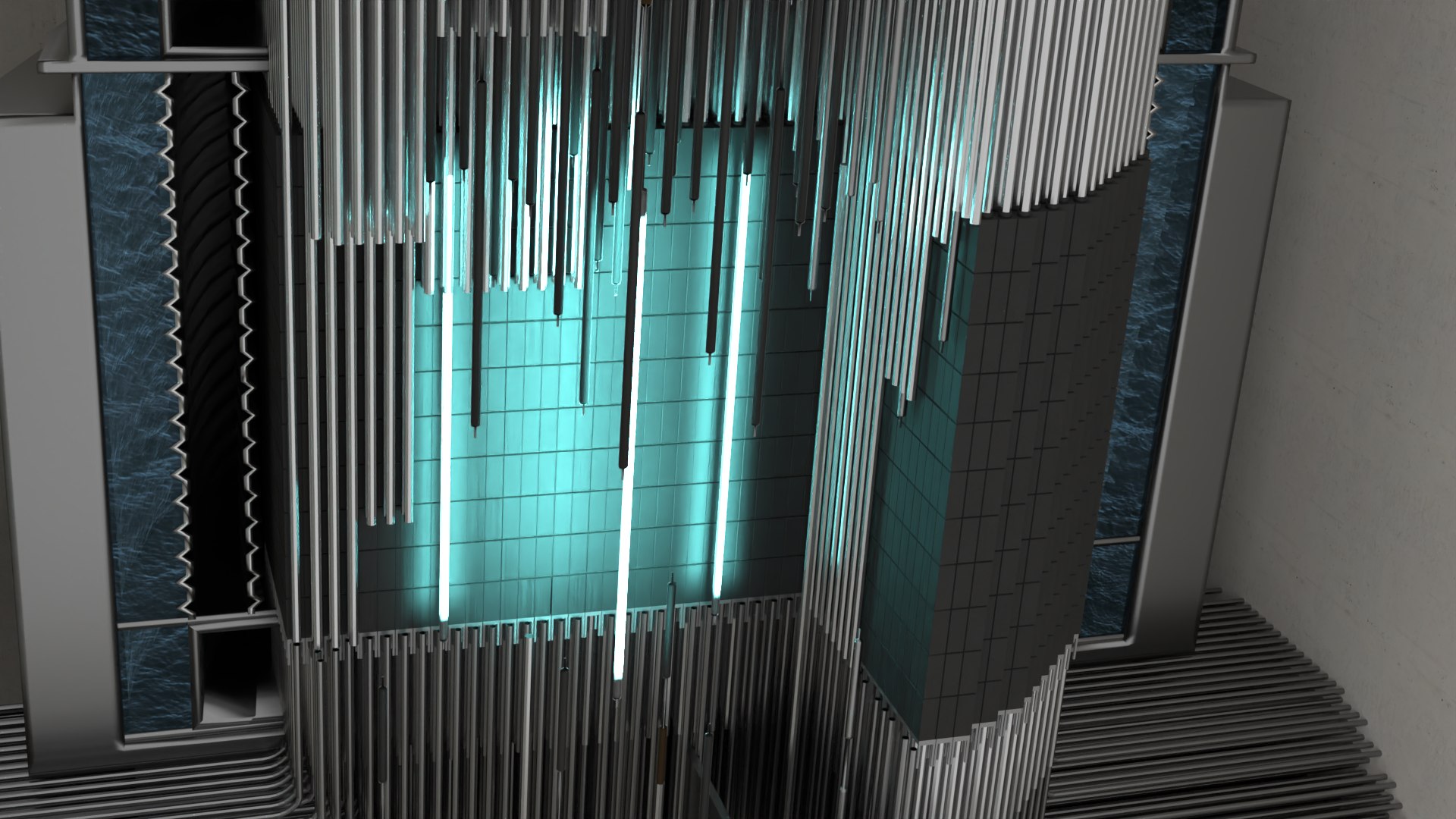 3d Cross Section Reactor Chernobyl Model Turbosquid 2138566
