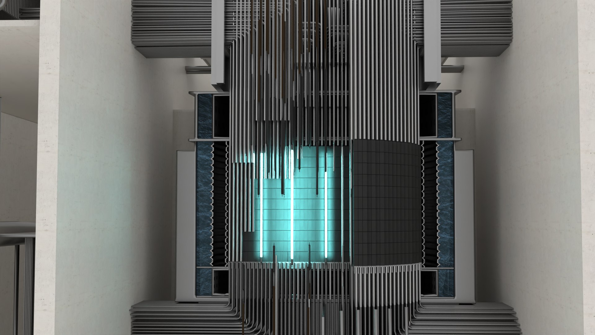 3d Cross Section Reactor Chernobyl Model Turbosquid 2138566
