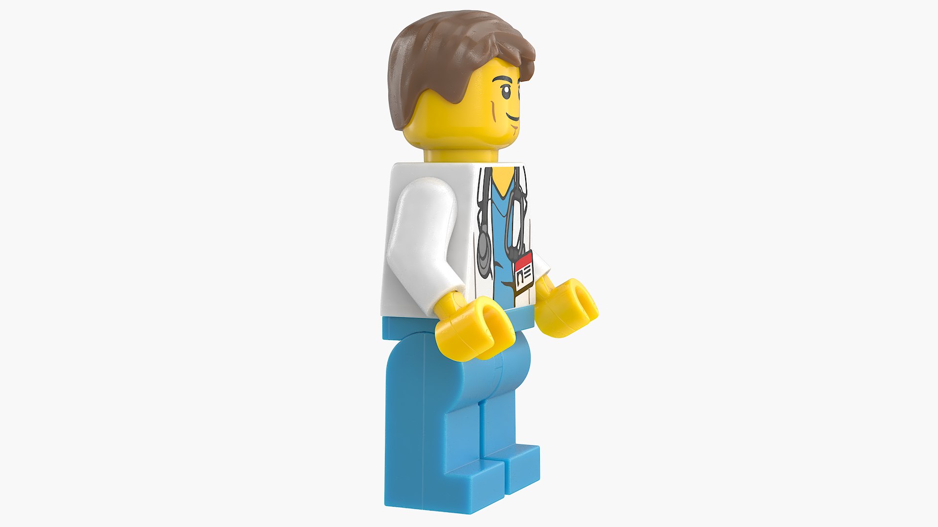 Lego Minifig Male Doctor 1 3D - TurboSquid 2208468