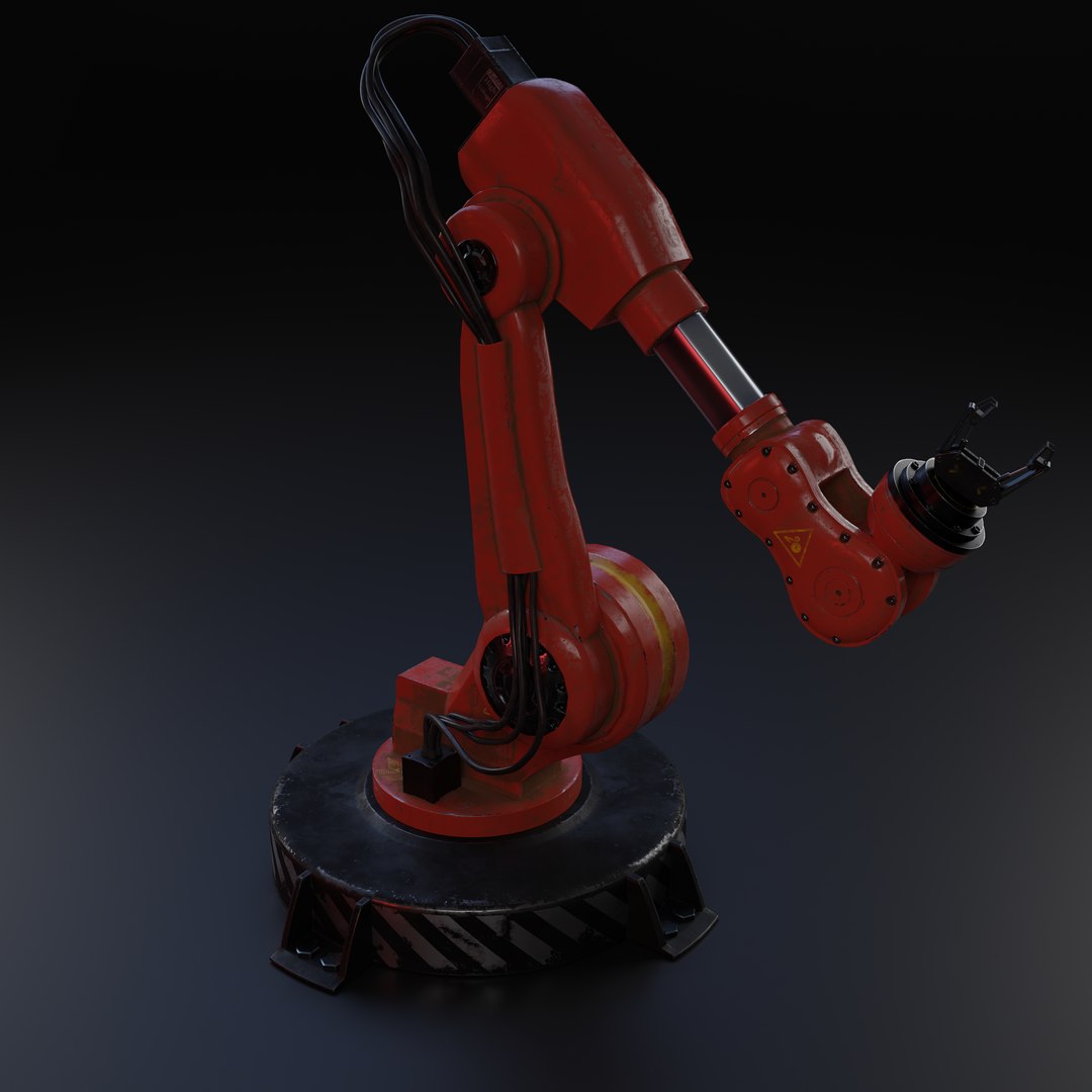 Industrial Robot Model - TurboSquid 1970510