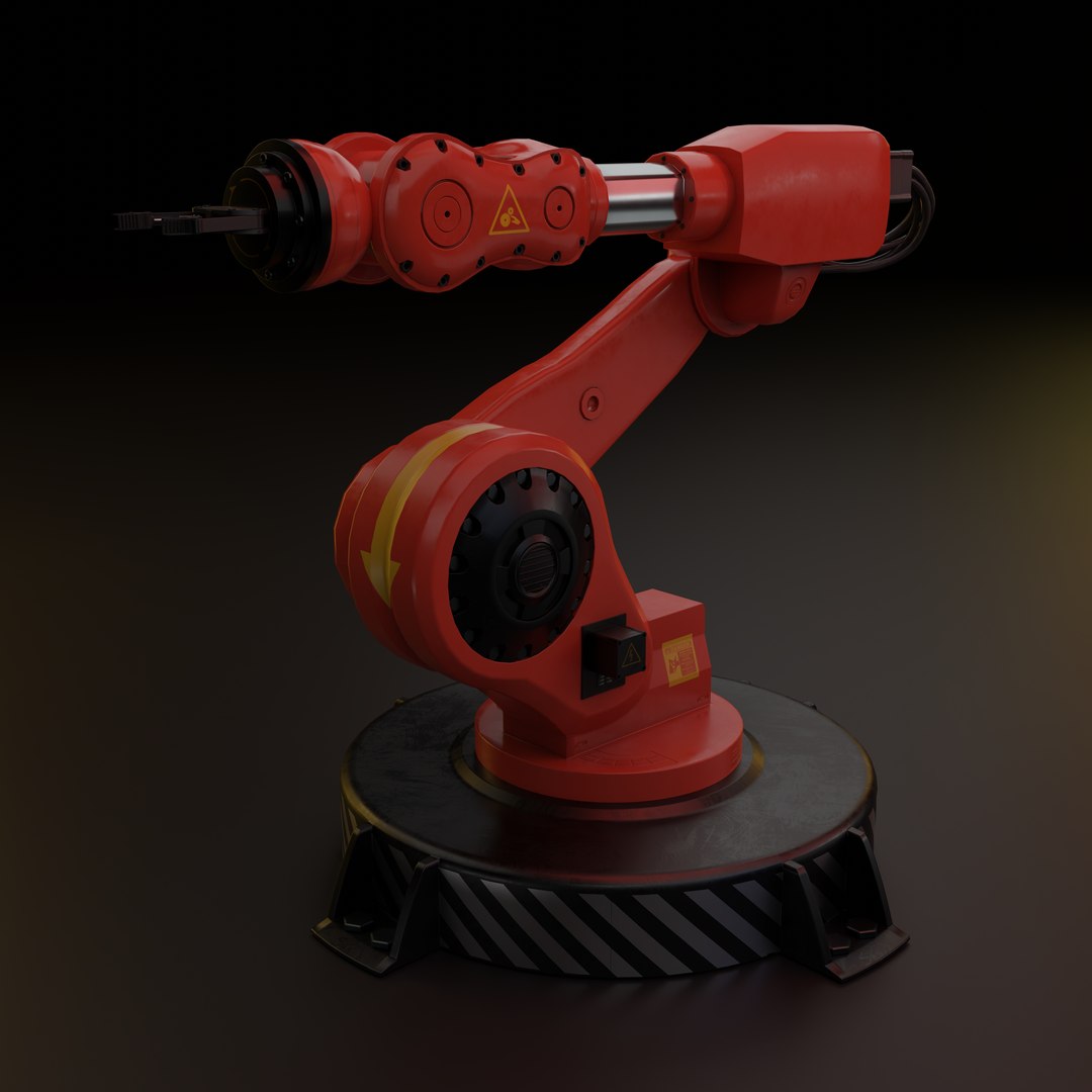 Industrial Robot model - TurboSquid 1970510