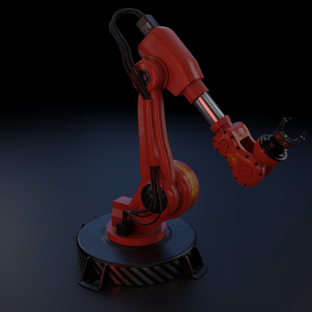 Industrial Robot Model - TurboSquid 1970510