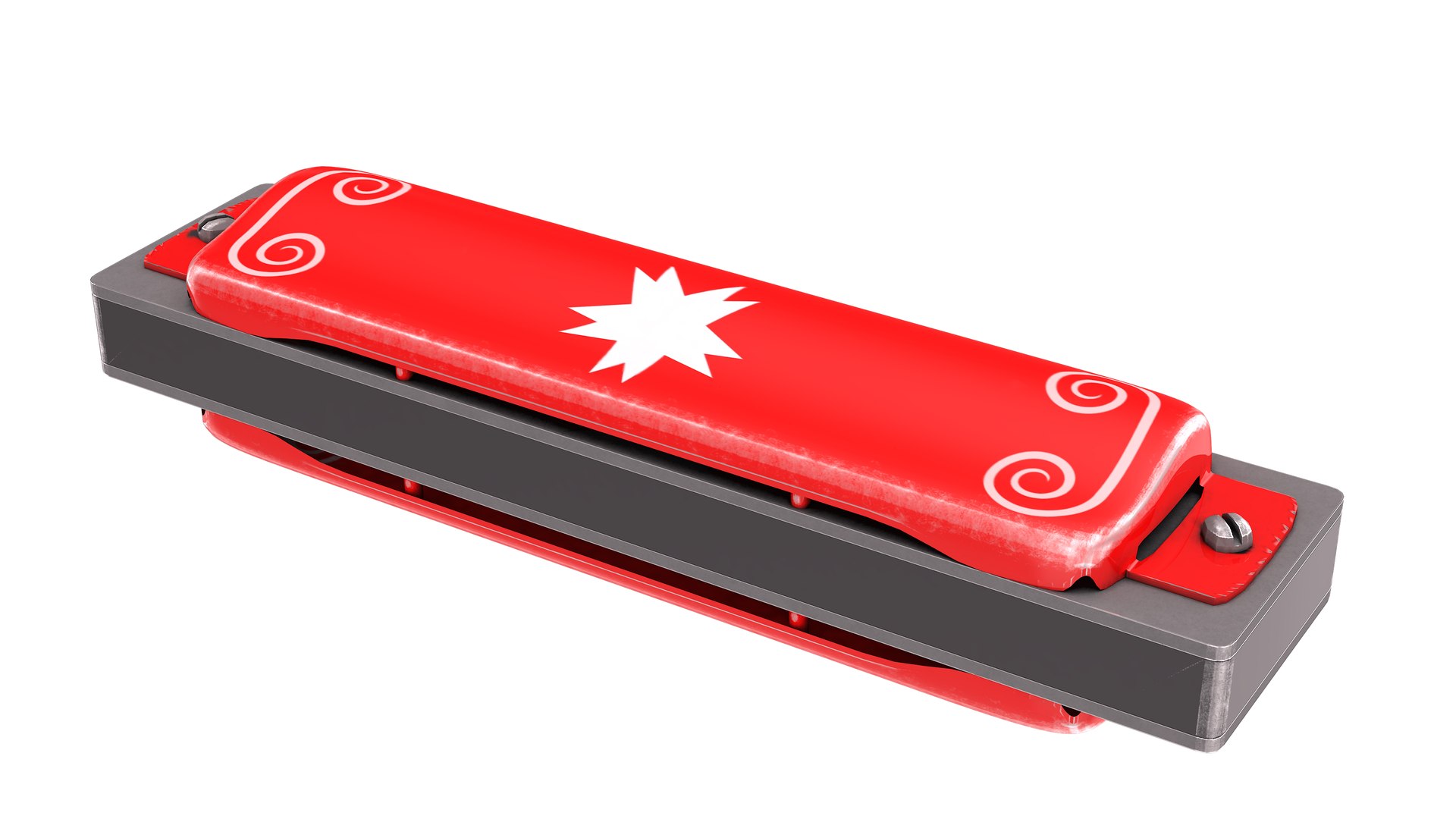 3D Harmonica Model - TurboSquid 1947078