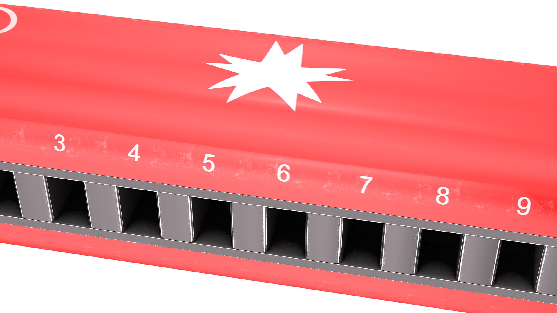 3D Harmonica Model - TurboSquid 1947078