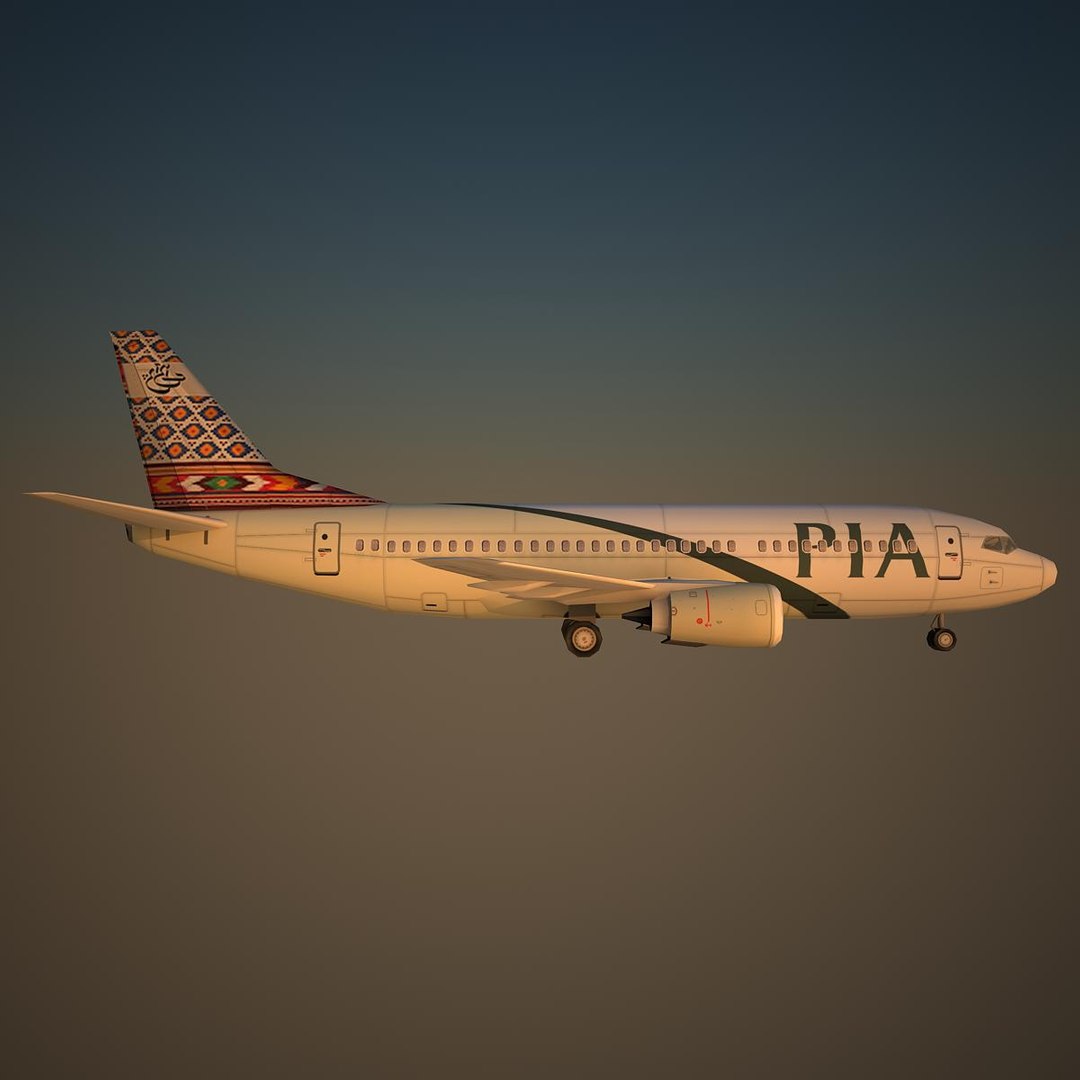 Boeing Pia 3d Model