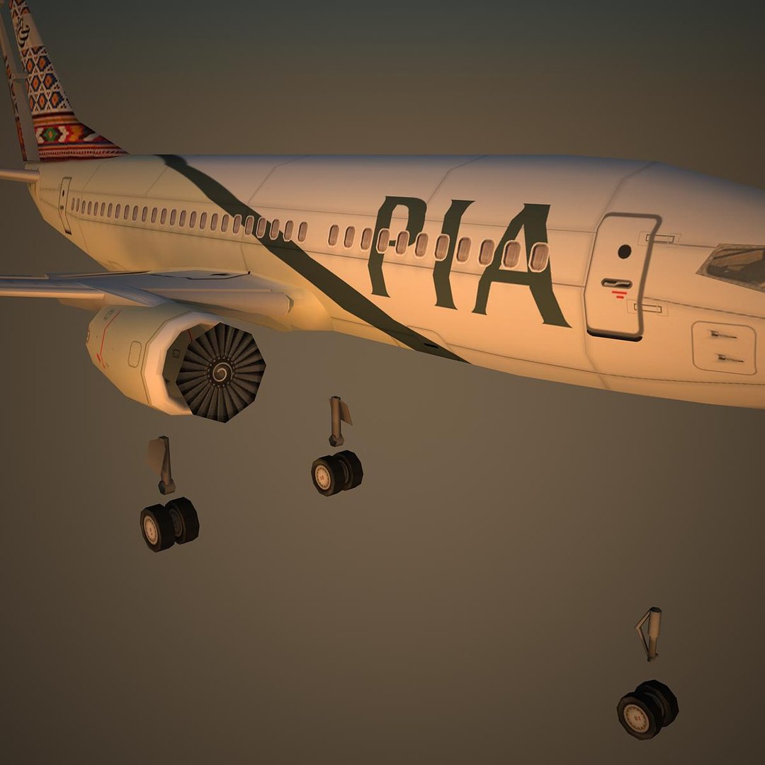 Boeing Pia 3d Model