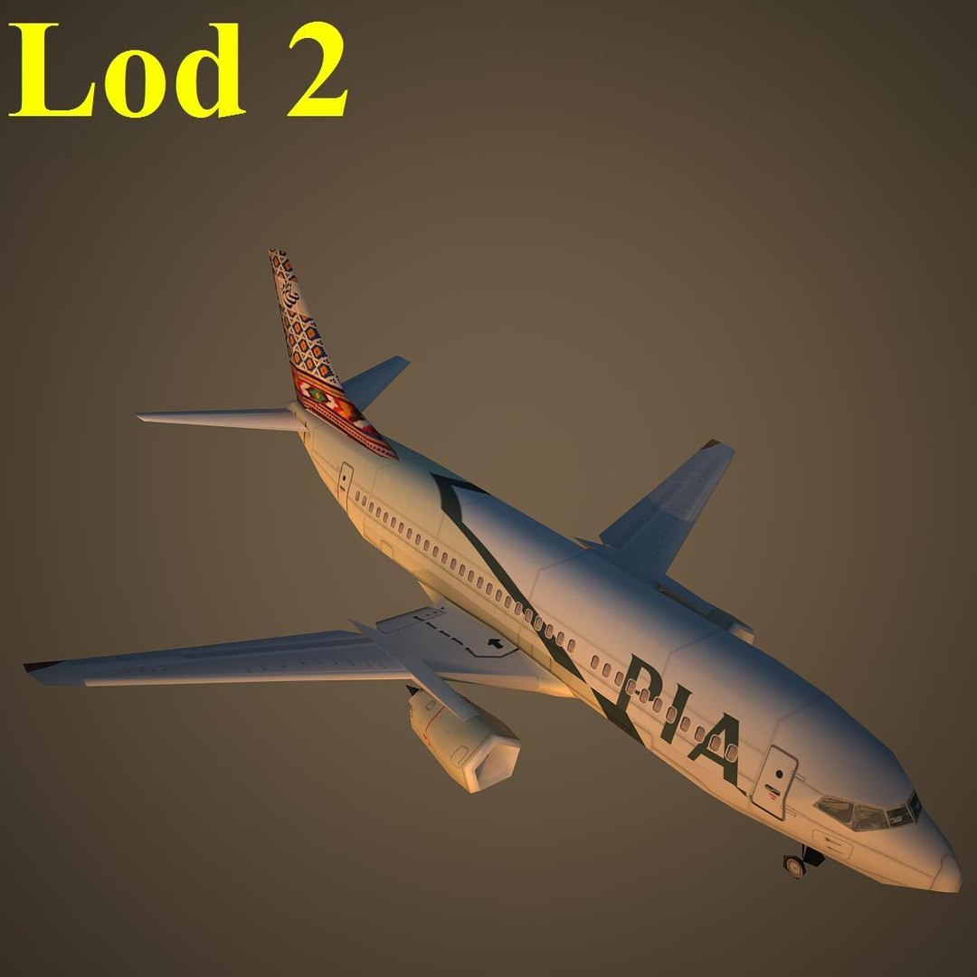 Boeing Pia 3d Model
