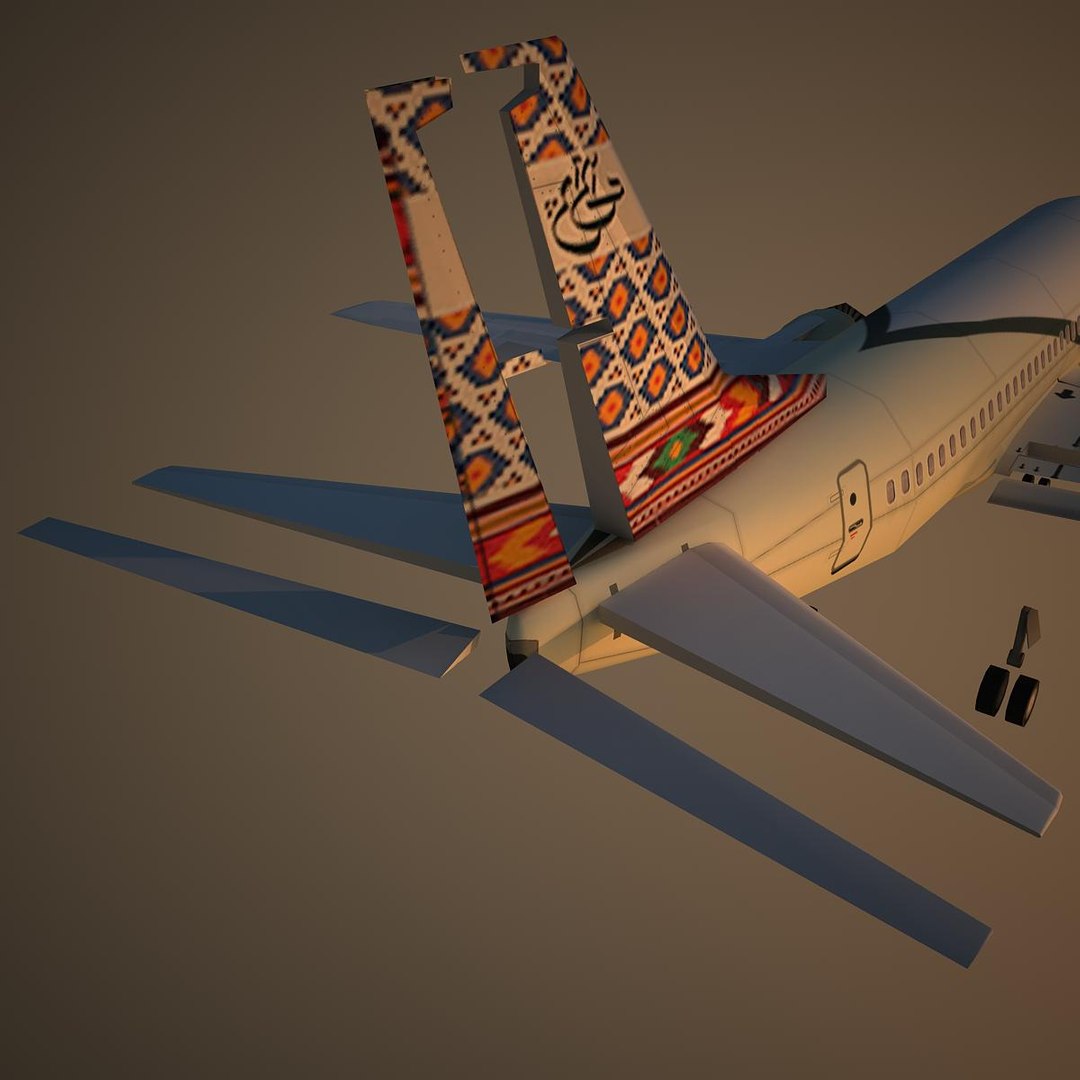 Boeing Pia 3d Model