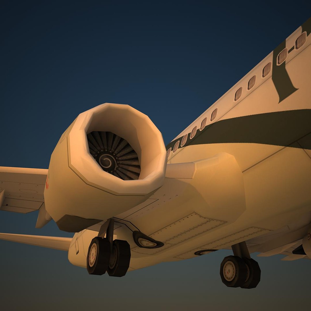 Boeing Pia 3d Model