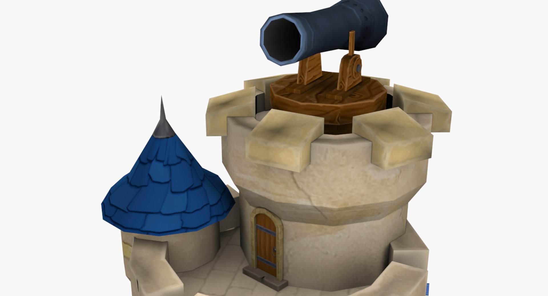 3d Model Tower Games